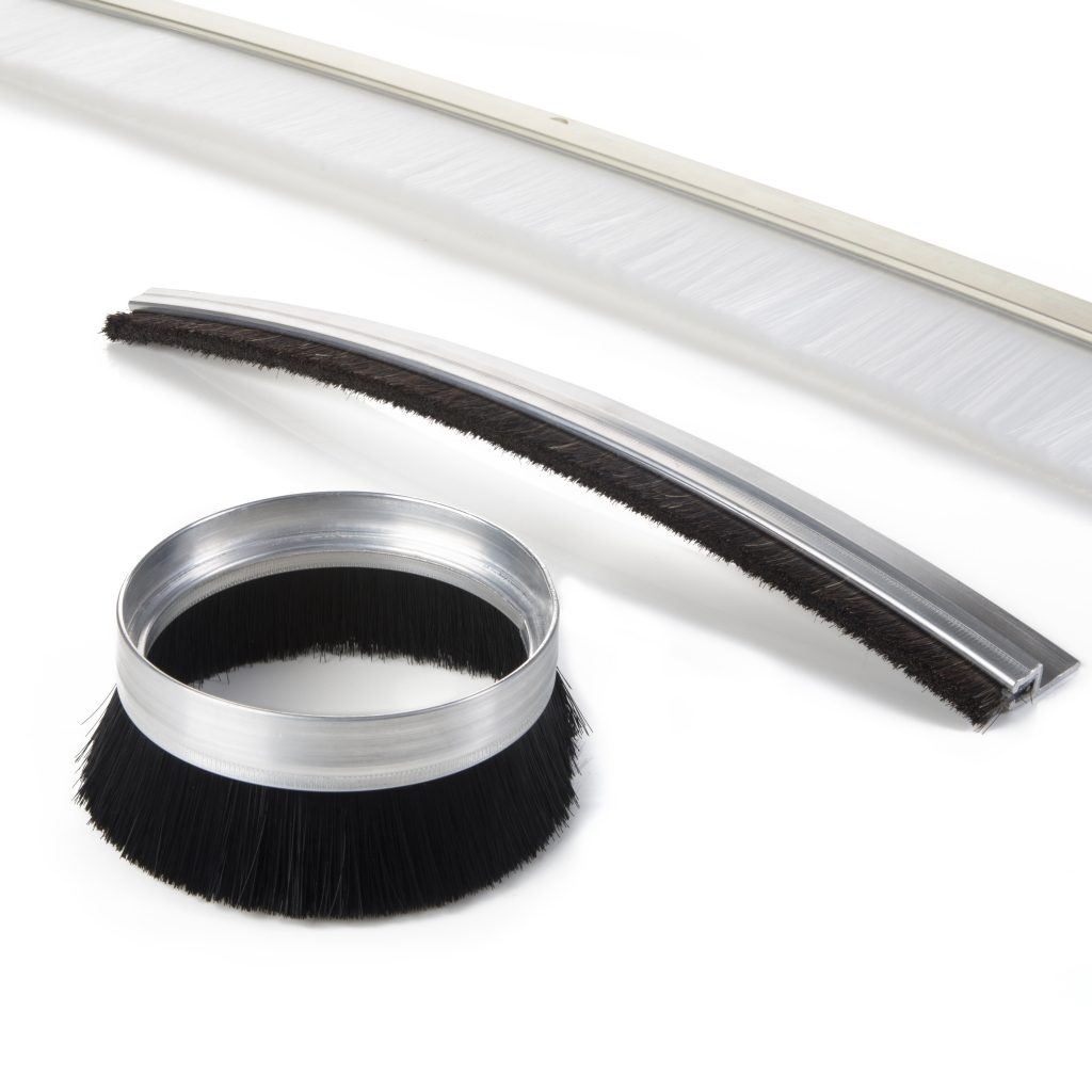 Brush strip cup form with carrier - KOTI UK