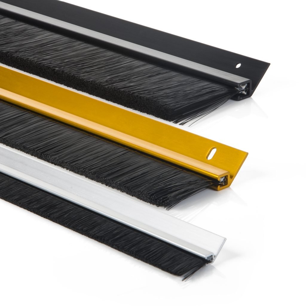 Superseal Brush Strip with 45º Carrier - KOTI UK