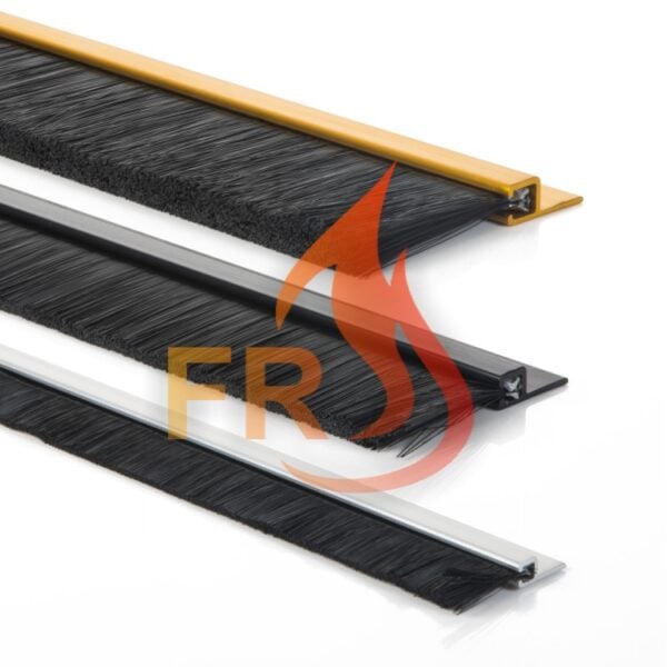 Superseal FR Flame Retardant Brush Strip with 180º Carrier - KOTI UK
