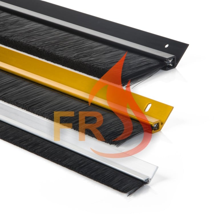 Superseal FR Flame Retardant Brush Strip with 45º Carrier - KOTI UK